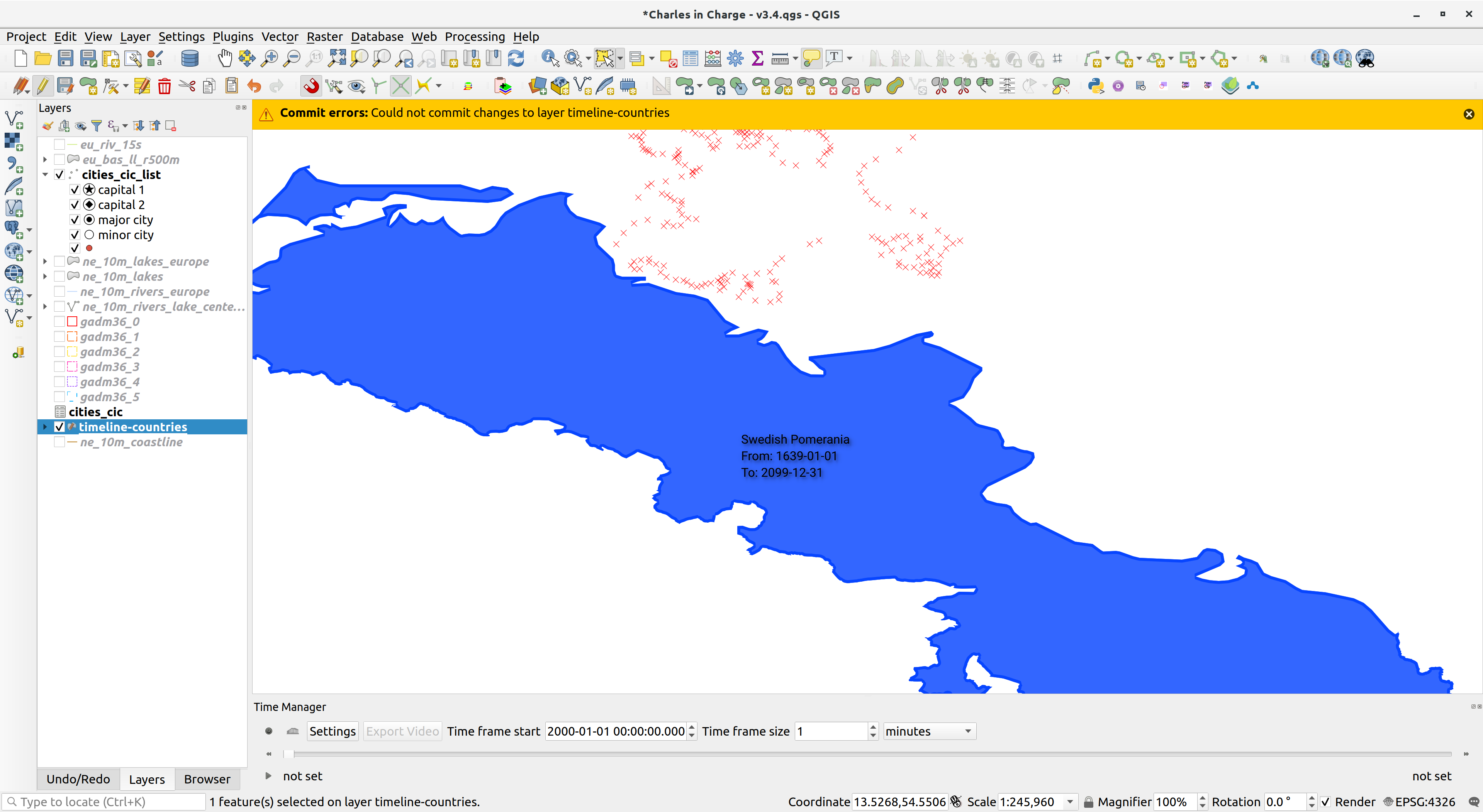 Pasting linestring into polygon layer does not produce polygon · Issue #29031 · qgis/QGIS · GitHub